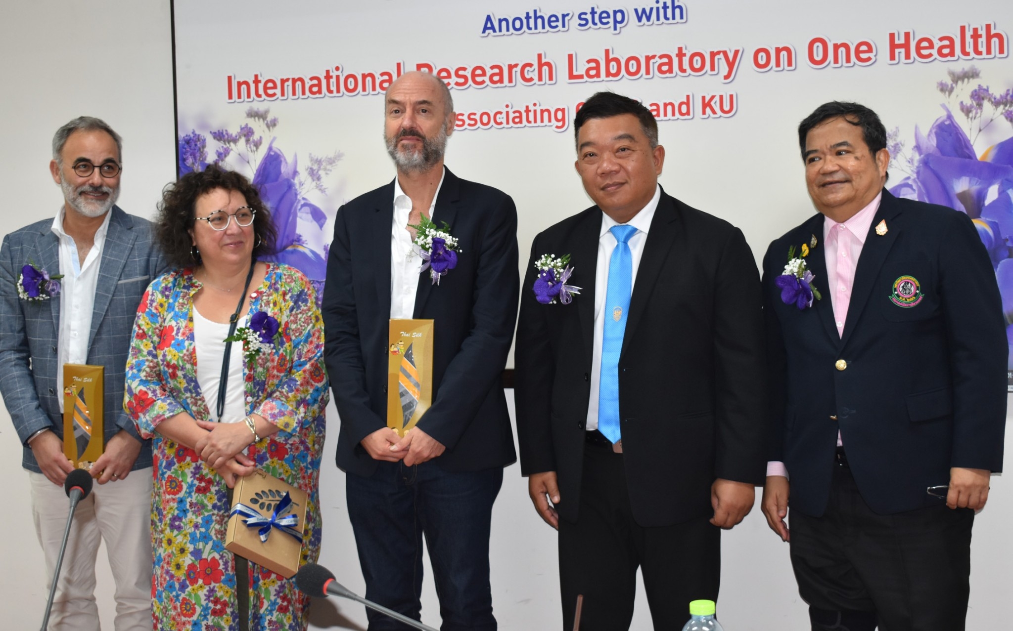 KU-KU News | Welcoming delegation from CNRS, French National Center fo...