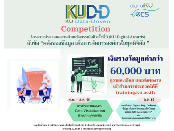 KU-ข่าวมหาวิทยาลัย | โครงการประกวดผลงานด้านนวัตกรรมไอที ครั้งที่ 3 (KU...