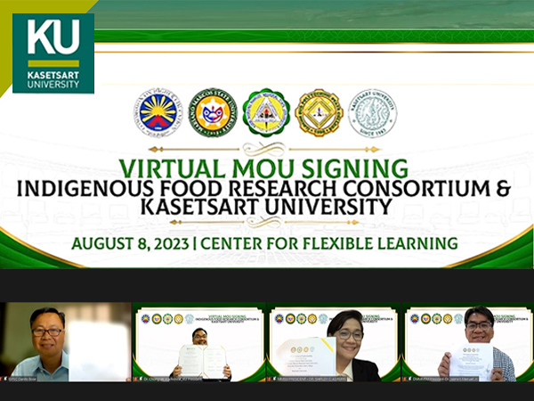 KU-KU News | Virtual MOU Signing Ceremony – Indigenous Food Research C...